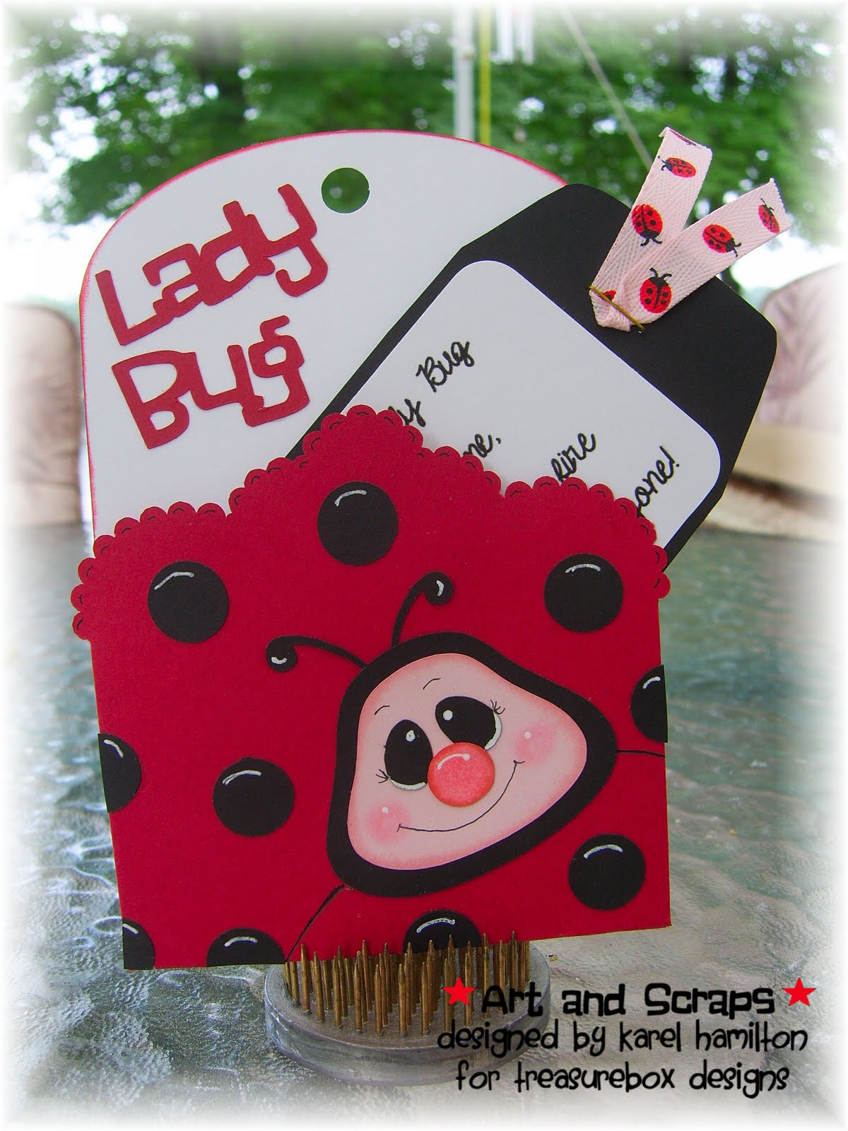 ArtandScraps: Ladybug, Ladybug