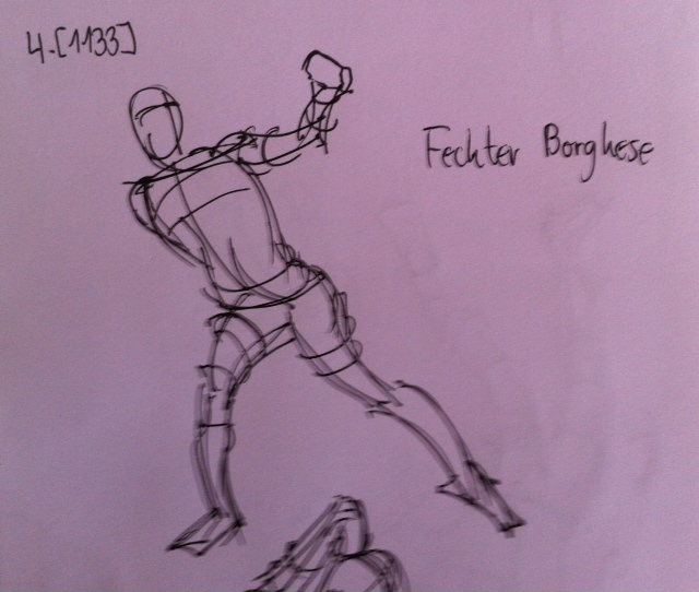 Louis learns to draw: Analytical Figure Drawing Day 1