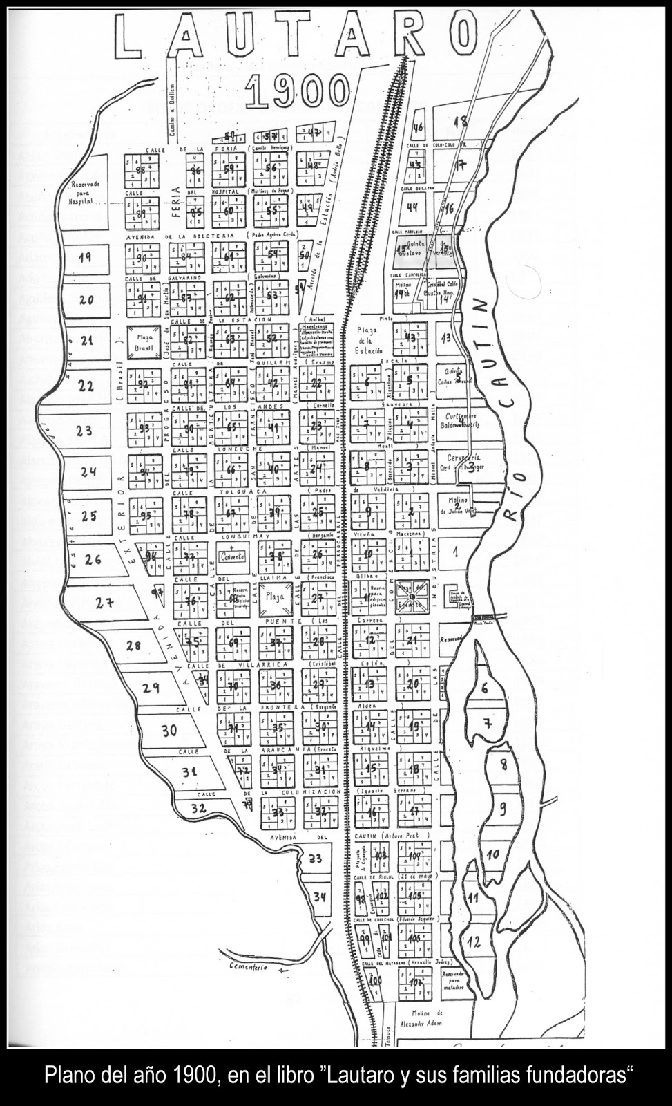 Historia familiar en el Sur de Chile: "Lautaro y sus familias fundadoras"