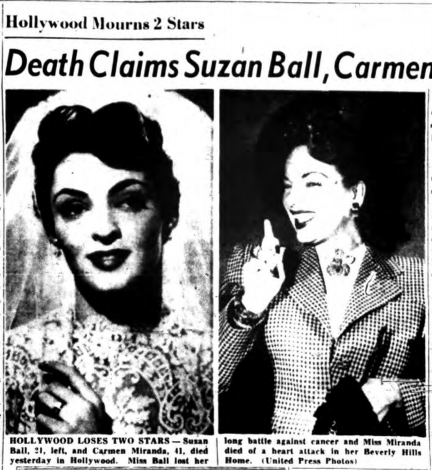 A trágica história de Suzan Ball