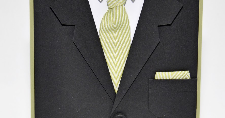 Splotch Design - Adding ink to paper!: "Suit Up" Masculine Card
