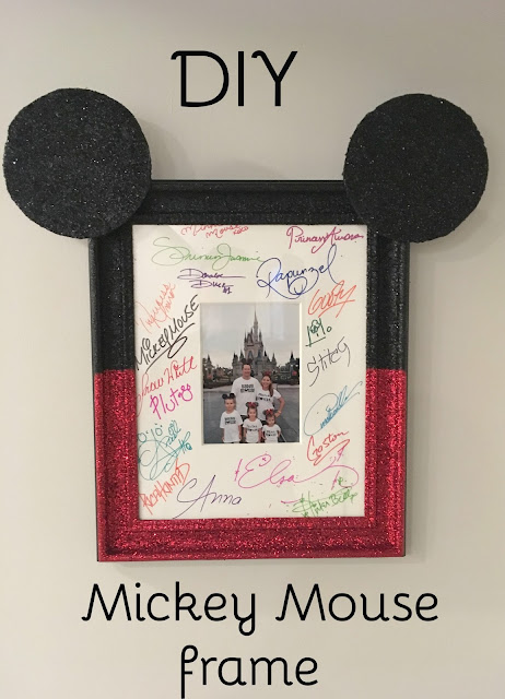 This Happy Life: DIY Mickey Frame