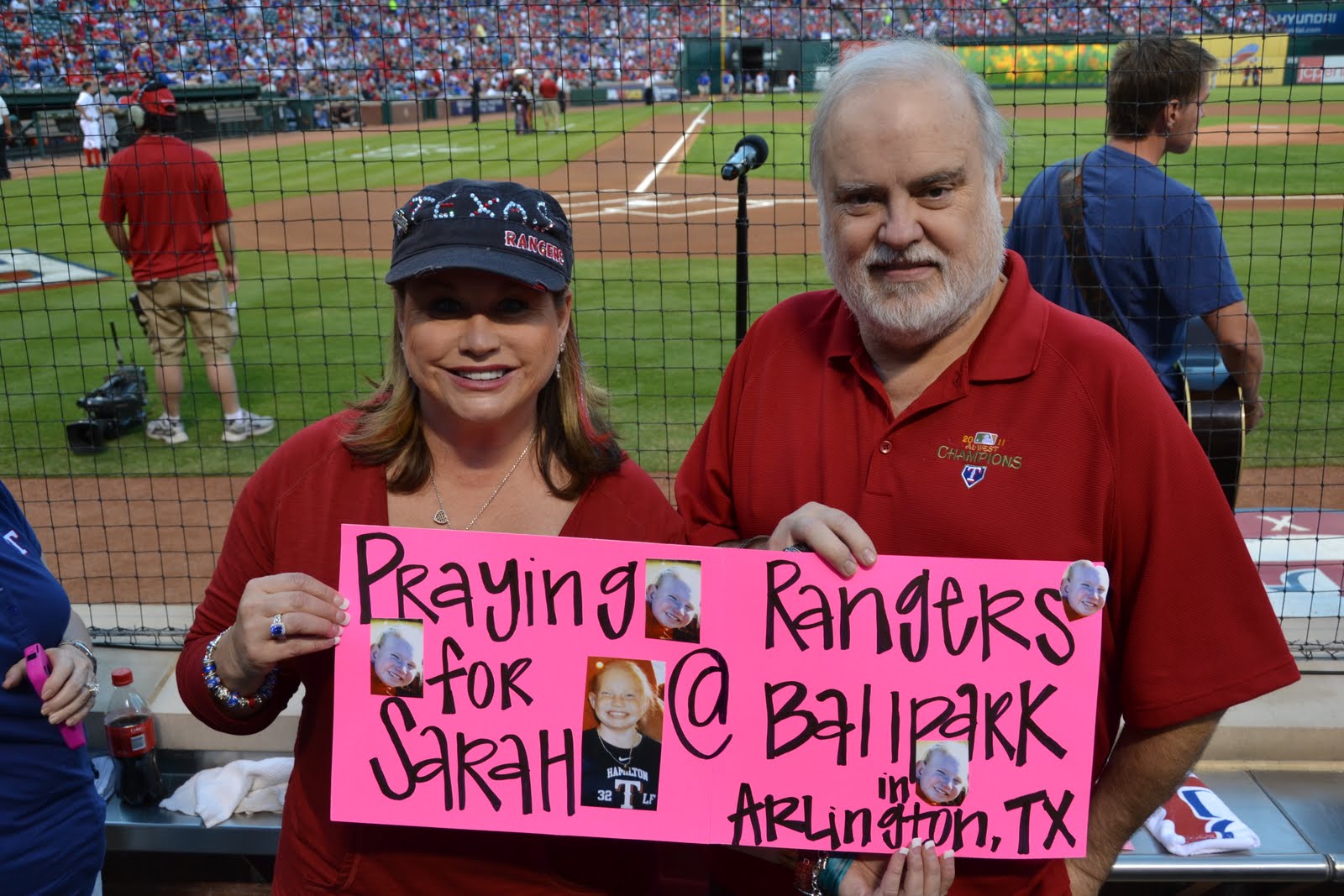 Sarah, "I Love You More"