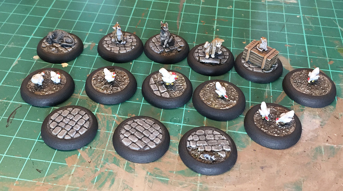cianty's Tabletop Wargames Blog: Animal tokens