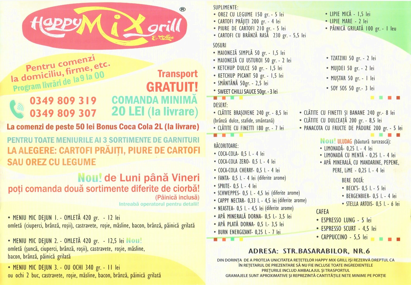 fast food slatina: Happy Mix Grill