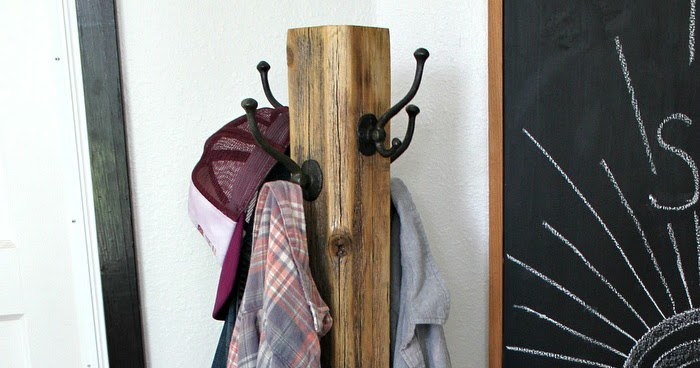 Beyond The Picket Fence: Make a Coat Tree from a Reclaimed Wood Fence Post