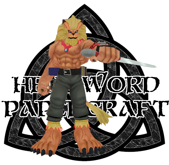 Hellsword Papercraft: Digimon Leomon Papercraft