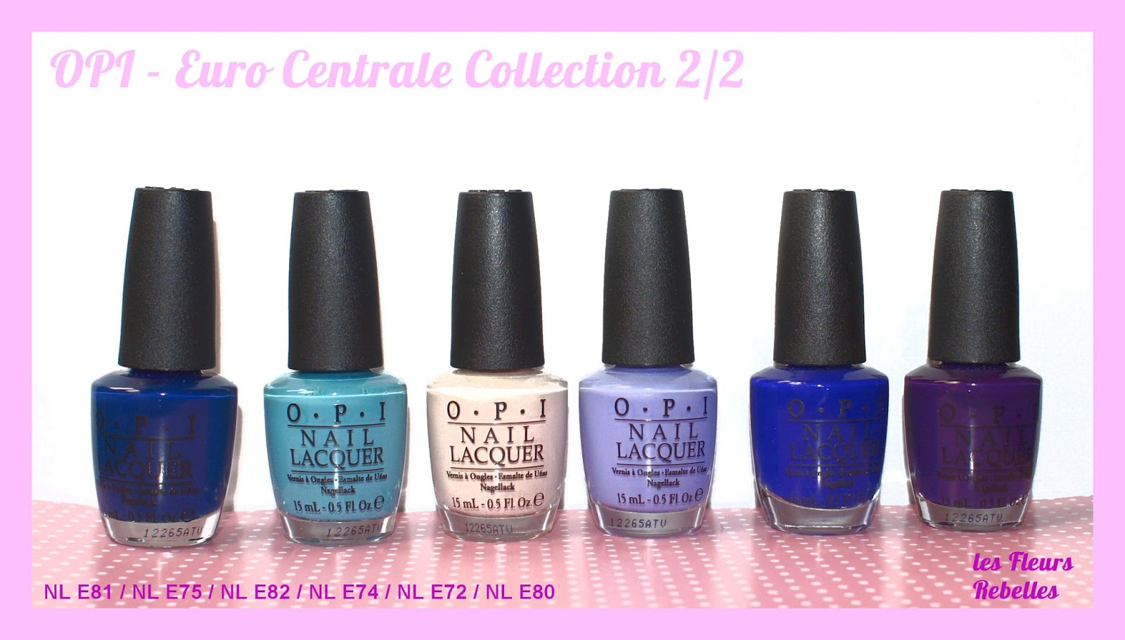 Ma collection de vernis [OPI & KIKO addict]