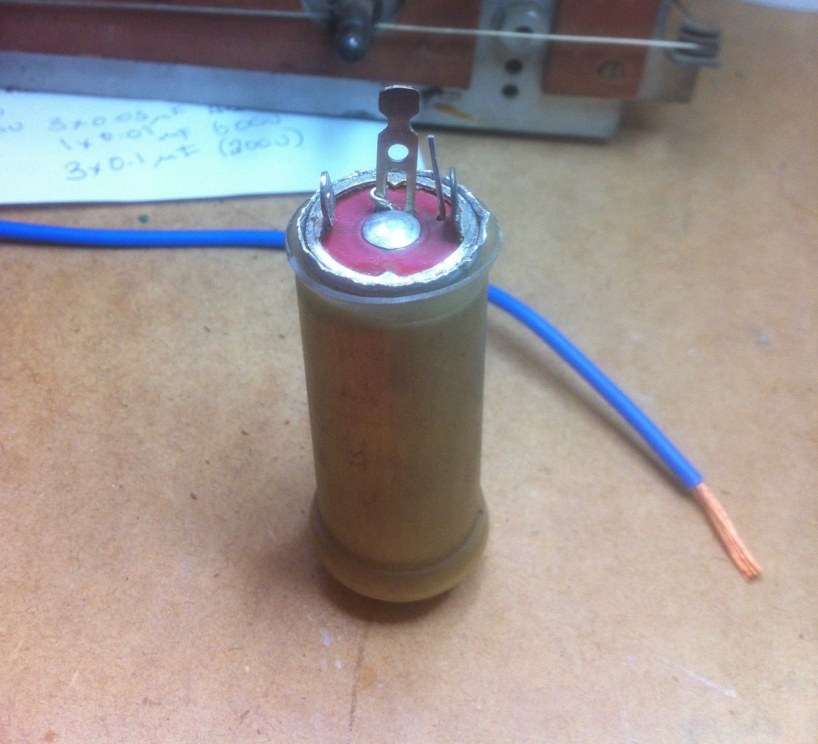 Capacitor Restuffing - Radio, Television & Hobbies