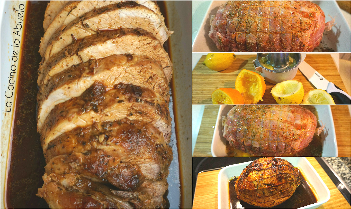 Jamón al horno, jamón asado: