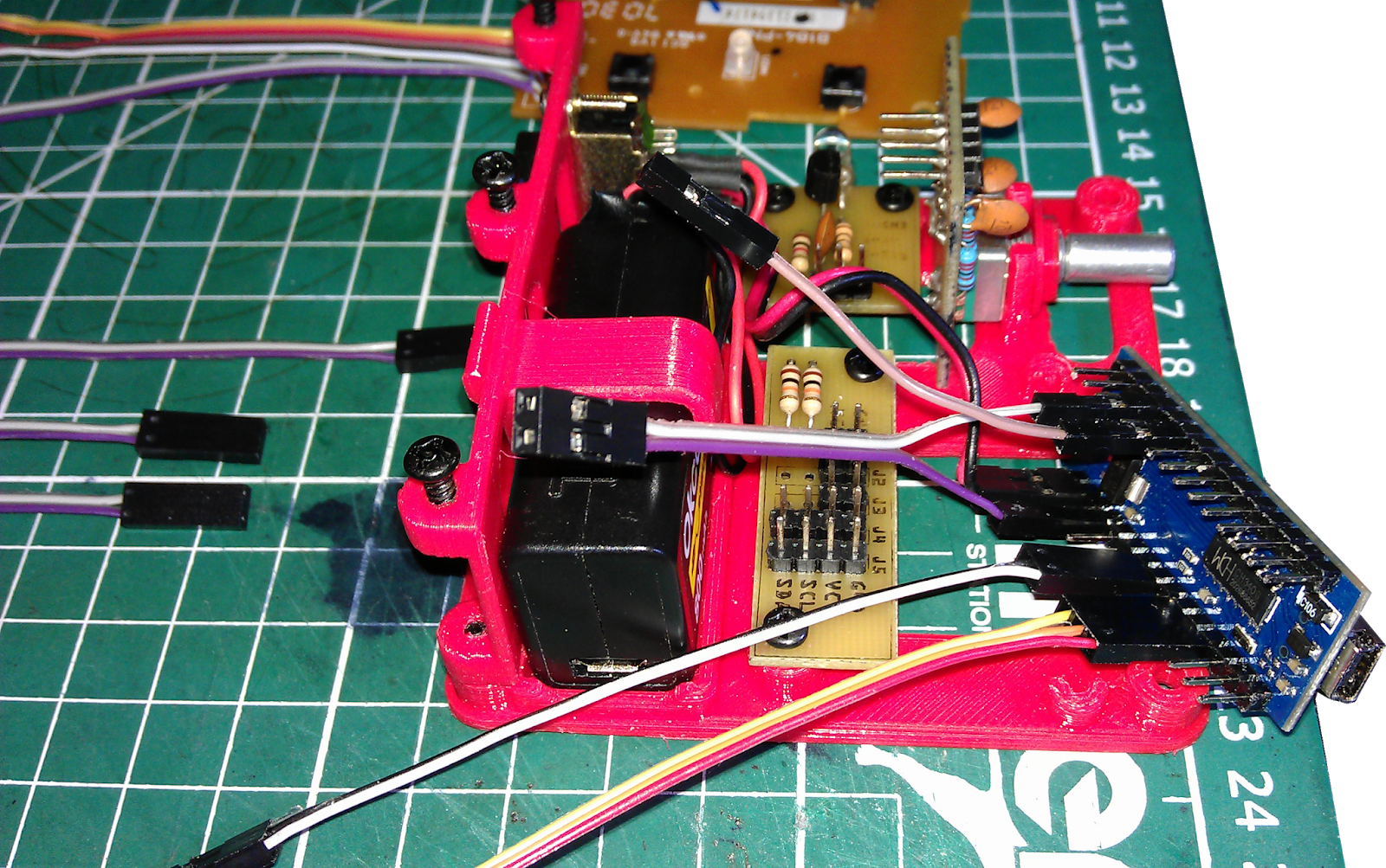 Tim S Cybot Arduino Conversion Tim S Cybot Arduino Nano Remote Control