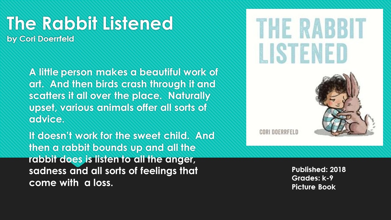 Young Adult Reading Machine: The Rabbit Listened by Cori Doerrfeld