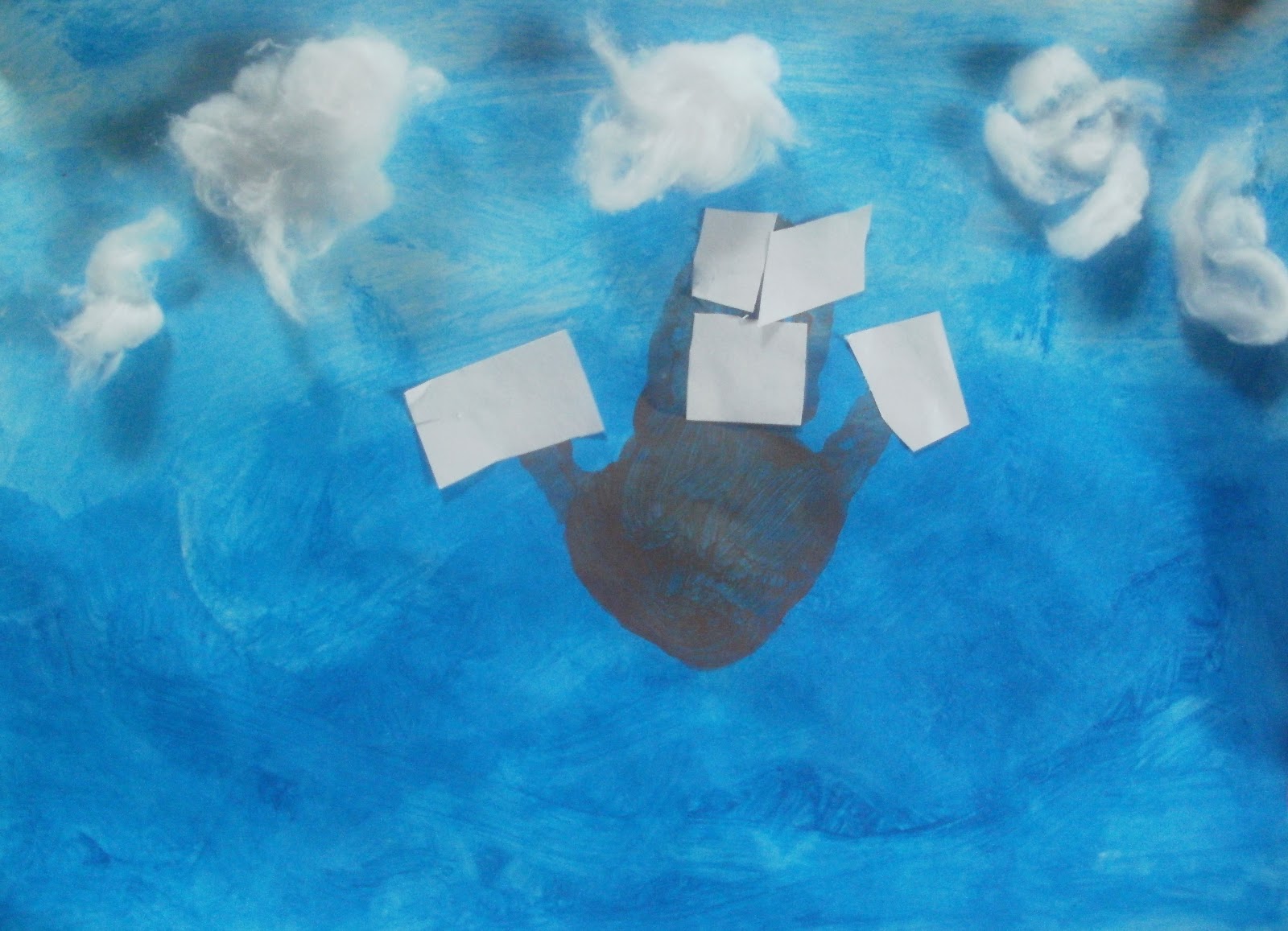 Little Stars Learning: Columbus Day Handprint Ships