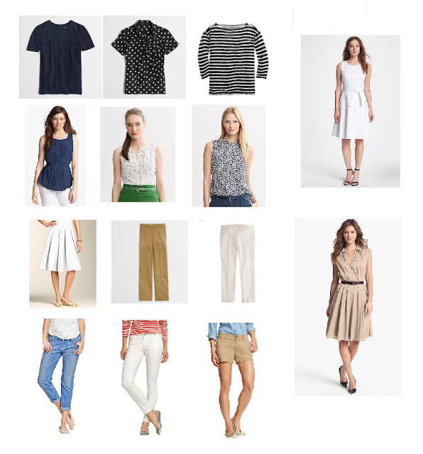 Simple Easy DIY: Capsule Wardrobe - Spring Summer Edition