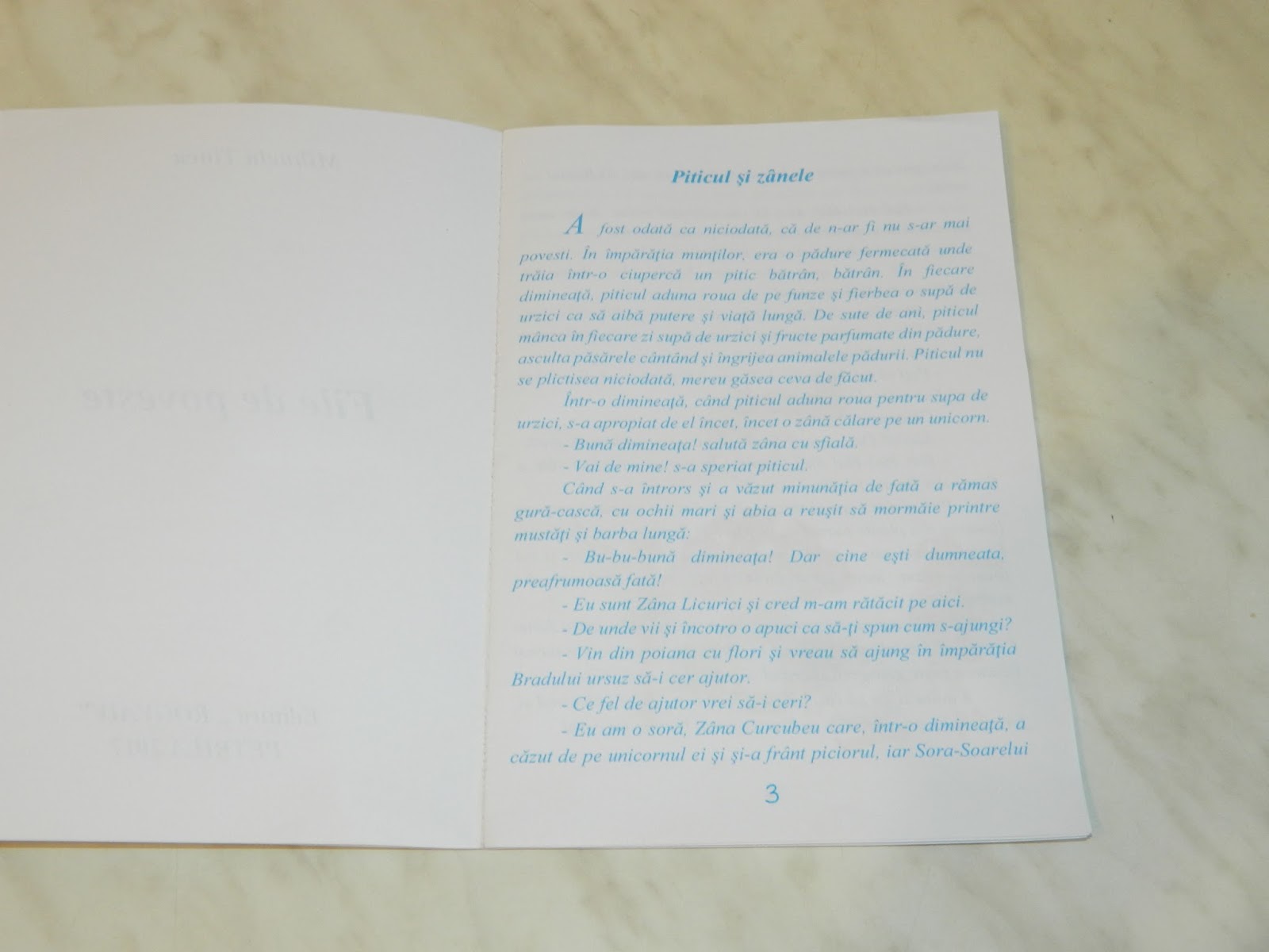 Prietenii lui Isteţilă: Proiect "Cartea mea"