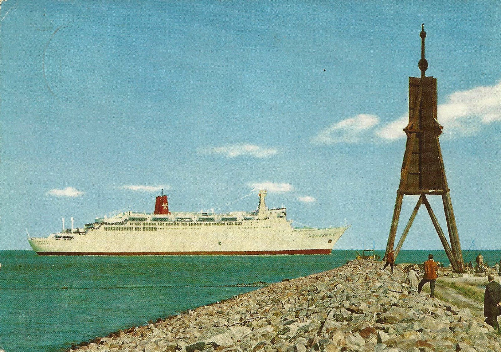 PoSeWe - Maritime Bilder: TS Hanseatic (1964)