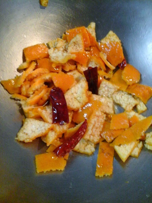 Sakkat Sippe Chutney - Orange Peel Chutney