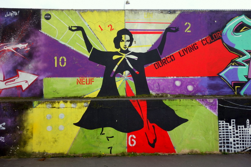 Sunday Street Art : FKDL - Ourcq Living Colors - rue Germaine ...