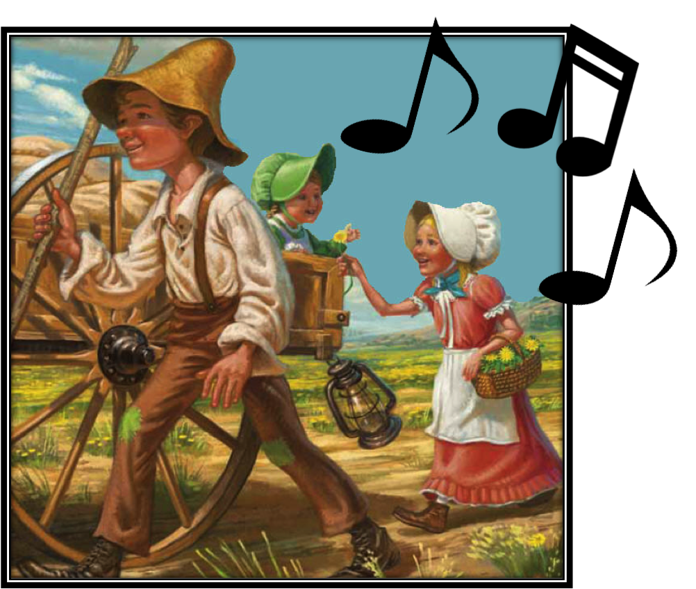 Pioneer Children Clipart