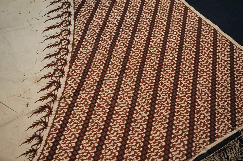 batik tulis lawasan: Kain Dodot / Kampuh Brengi Batik Motif Parang (P0066)