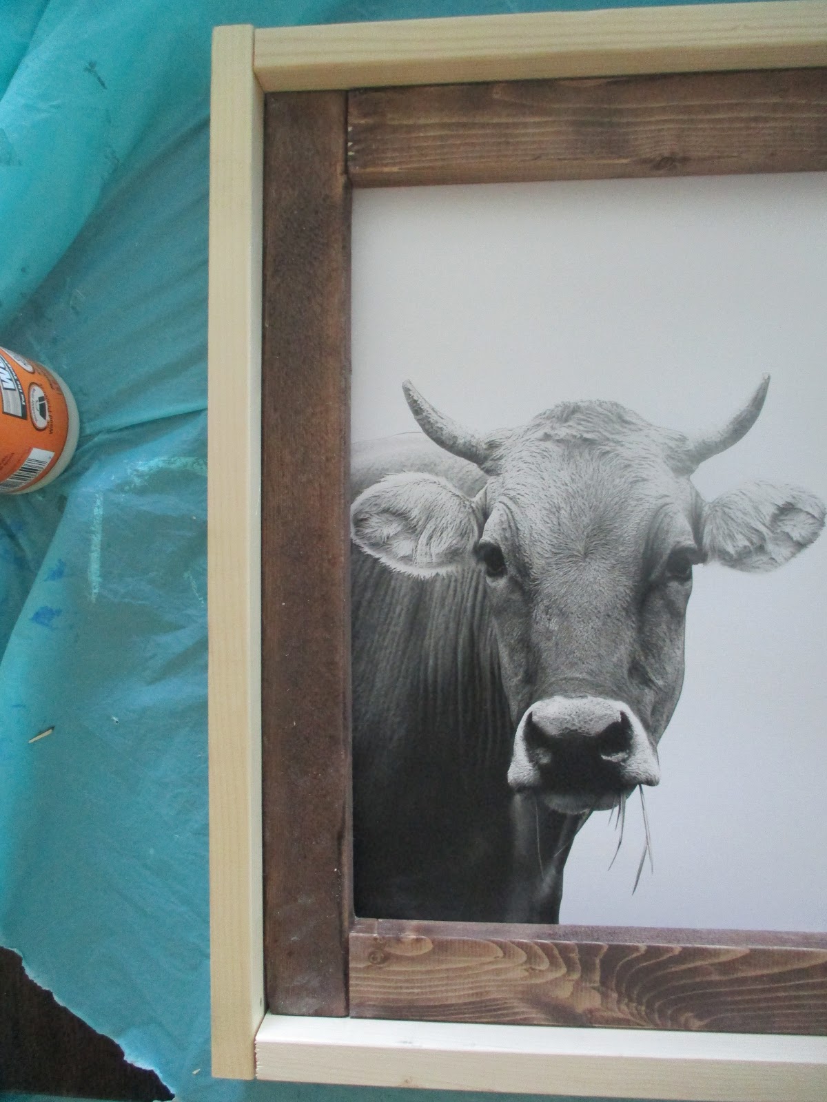 The Cozy Red Cottage: Farmhouse Frame Tutorial