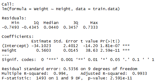 Basic Data Analytics: Machine Learning - Linear Regression
