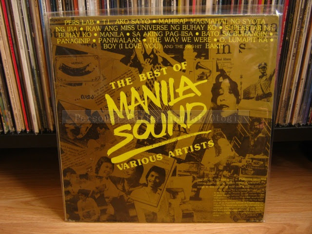 My OPM LP Collection: Various Artist, The Best Of Manila Sound Album LP