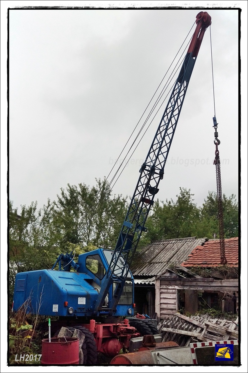 Bagger Galerie Construction Machines: FUCHS 301 Seilbagger Crane