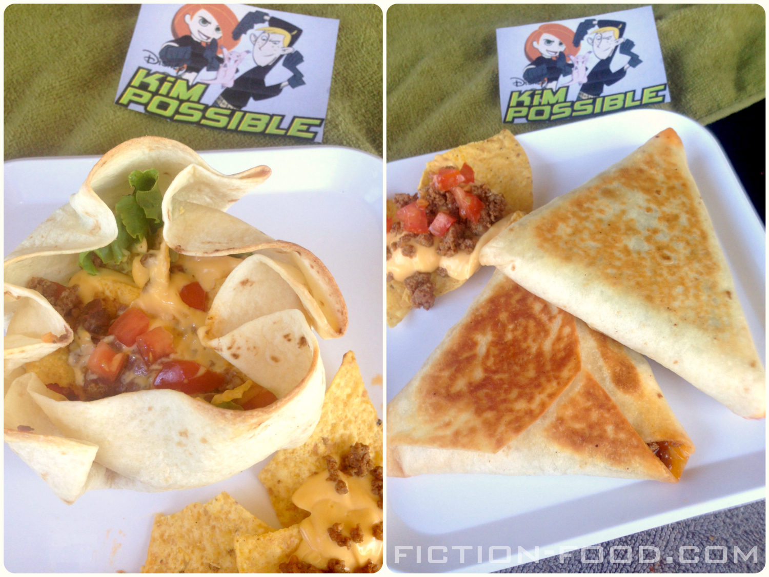 Fiction-Food Café: The Naco, Two Ways, from "Kim Possible"