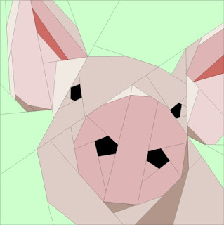 Quilt Art Design: October Bitty Block