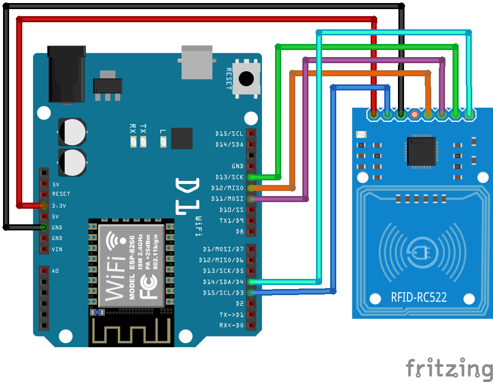 Électronique en amateur: Module RFID-RC522 et ESP8266 / ESP32