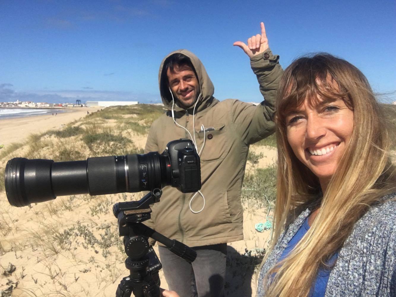 A Surfing Day with Shannon Marie Quirk in Nazare. | Surfing Day