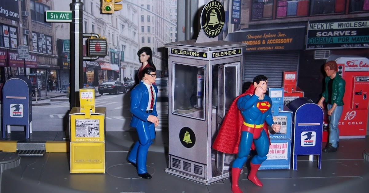Busy Metropolis Street Scene | Weird Fantastic Toy Adventures