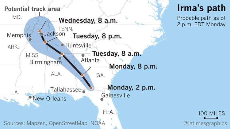 Arjunpuri in Qatar: Irma is now a tropical depression