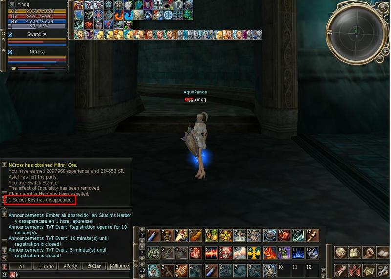 Lineage 2 - Quest - FRIKIDMIN: Crystal Caverns - Raids: Tears, Kechi y ...