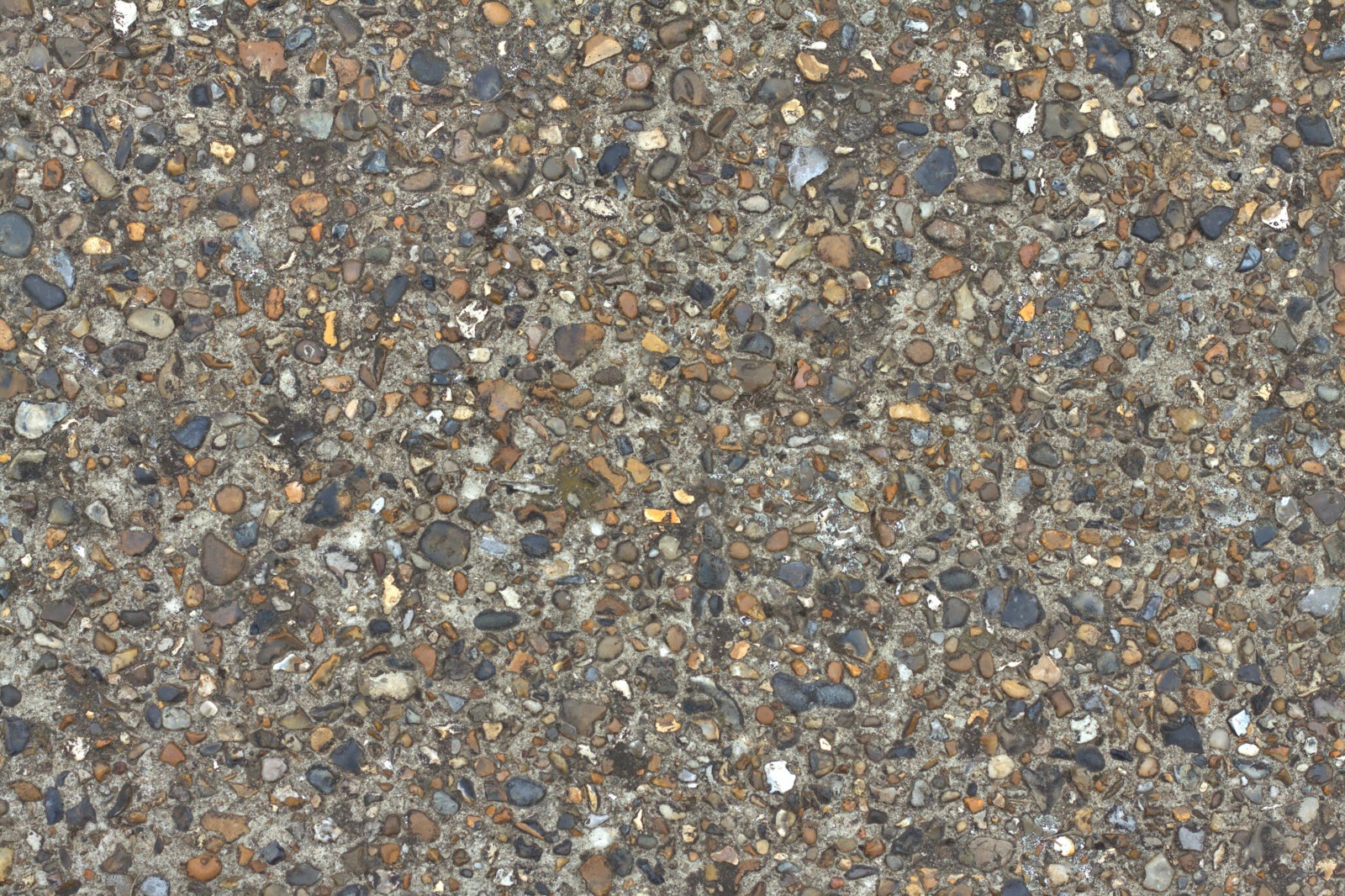 HIGH RESOLUTION TEXTURES: (Concrete cobble stone 5) pebble walkway ...