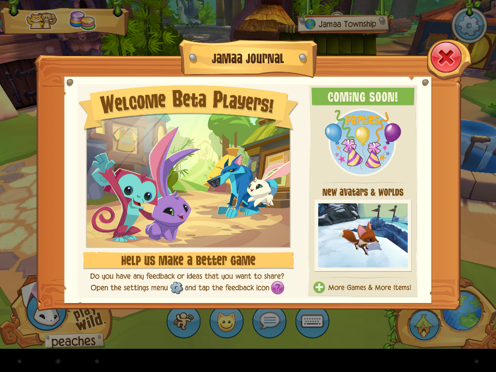 Animal Jam Graphic Central!: New Items + Beta Play Wild! App Preview ...