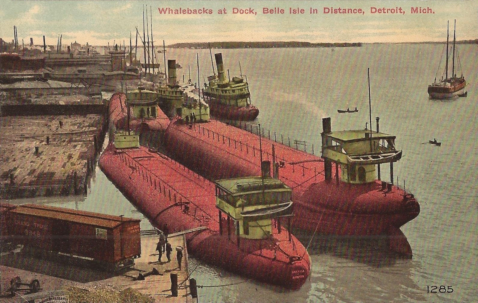 'ZIEN EN WETEN': WALVISRUG-SCHIP OF WHALEBACK-SHIP. WAT IS DAT?