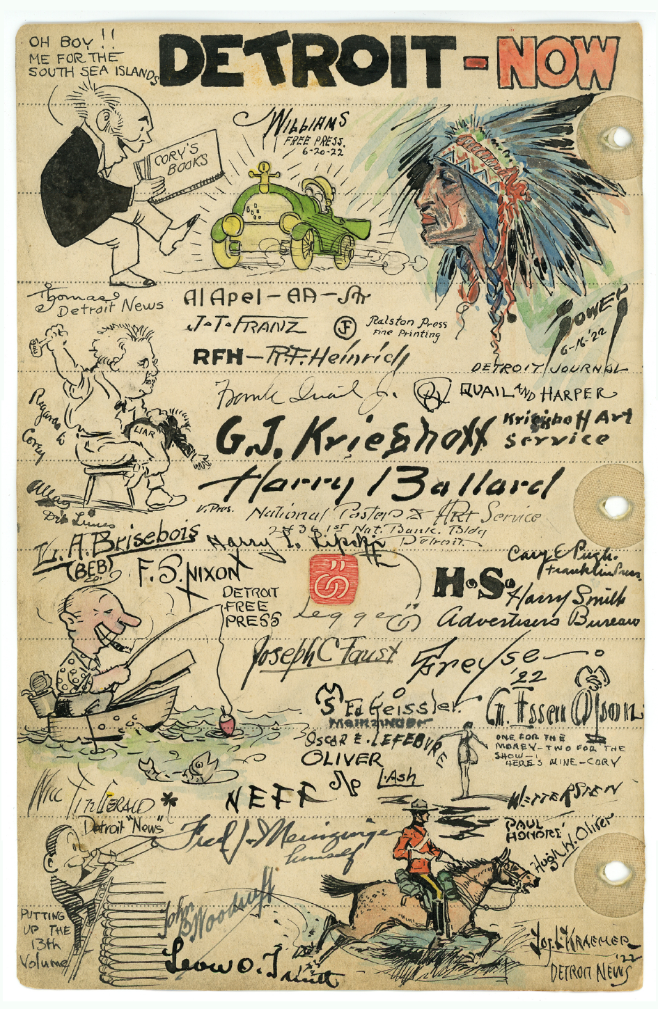 Yesterday’s Papers: The illustrated Cory Binder, 1906-25