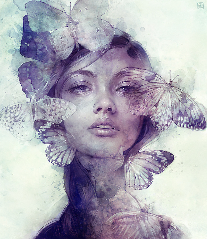 Cromofora La ( Paloma) Contemporary Online Art Gallery: Anna DITTMANN