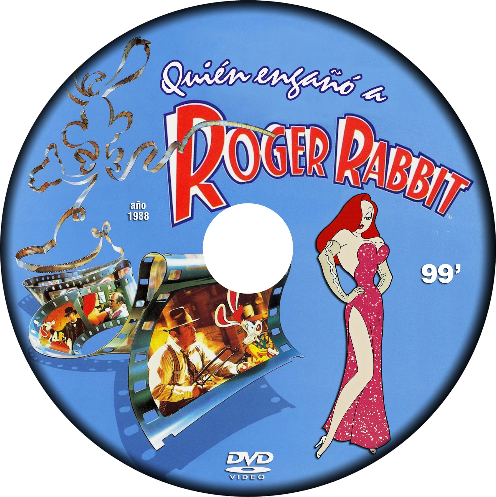 Caratulas de películas DVD para cajas CD: Quién engañó a Roger Rabbit ...