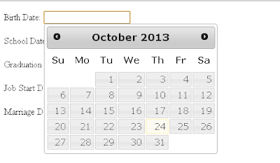 How to use multiple JQuery UI Date Picker or Datepicker in HTML or JSP ...