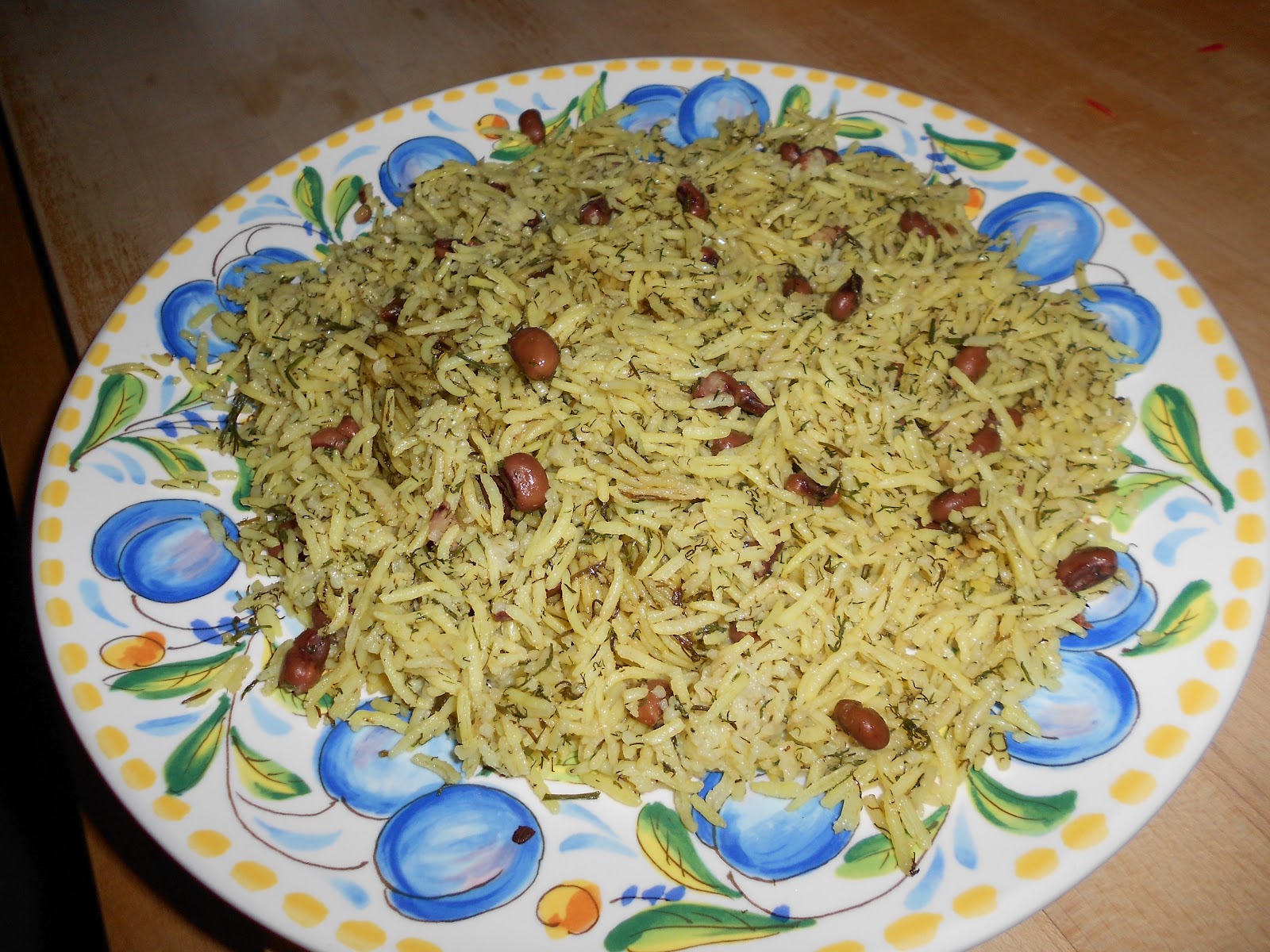 Cafe' Persia: Dill Rice (Shevid-Polo)