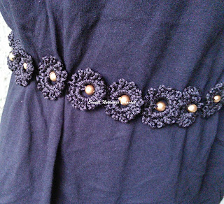 Sweet Nothings Crochet: FLOWER BELT