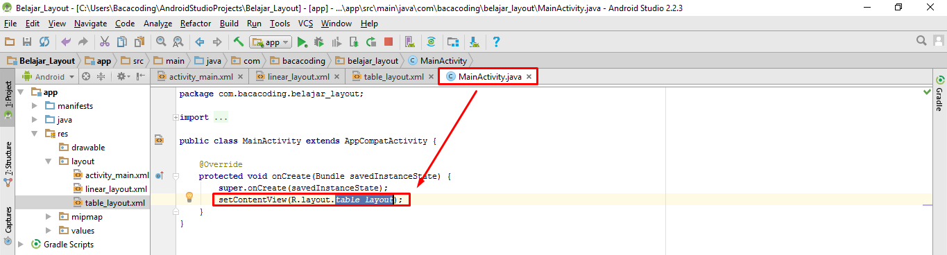Cara Mudah Belajar Layout di Android Studio ~ Domo Teknologi