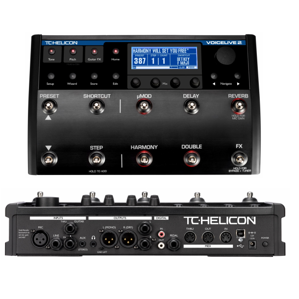 MULTIMEDIA: TC-Helicon VoiceLive procesador de voz para los ...