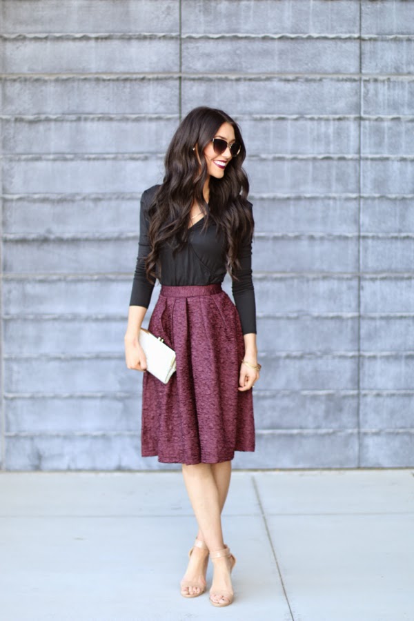 You Will Fall in Love With These Textured Skirts | Brittany Maddux