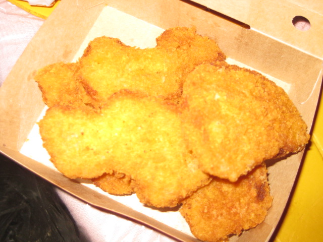 Jollibee Chicken Nugget Crunchers and Purefoods Stuffed Nuggets