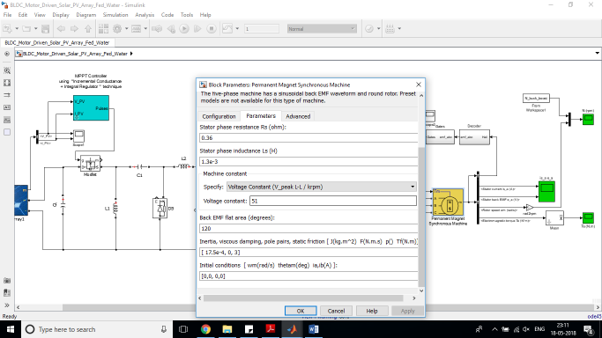 MATLAB Electrical IEEE +917207560923: BLDC Motor Driven Solar PV Array ...