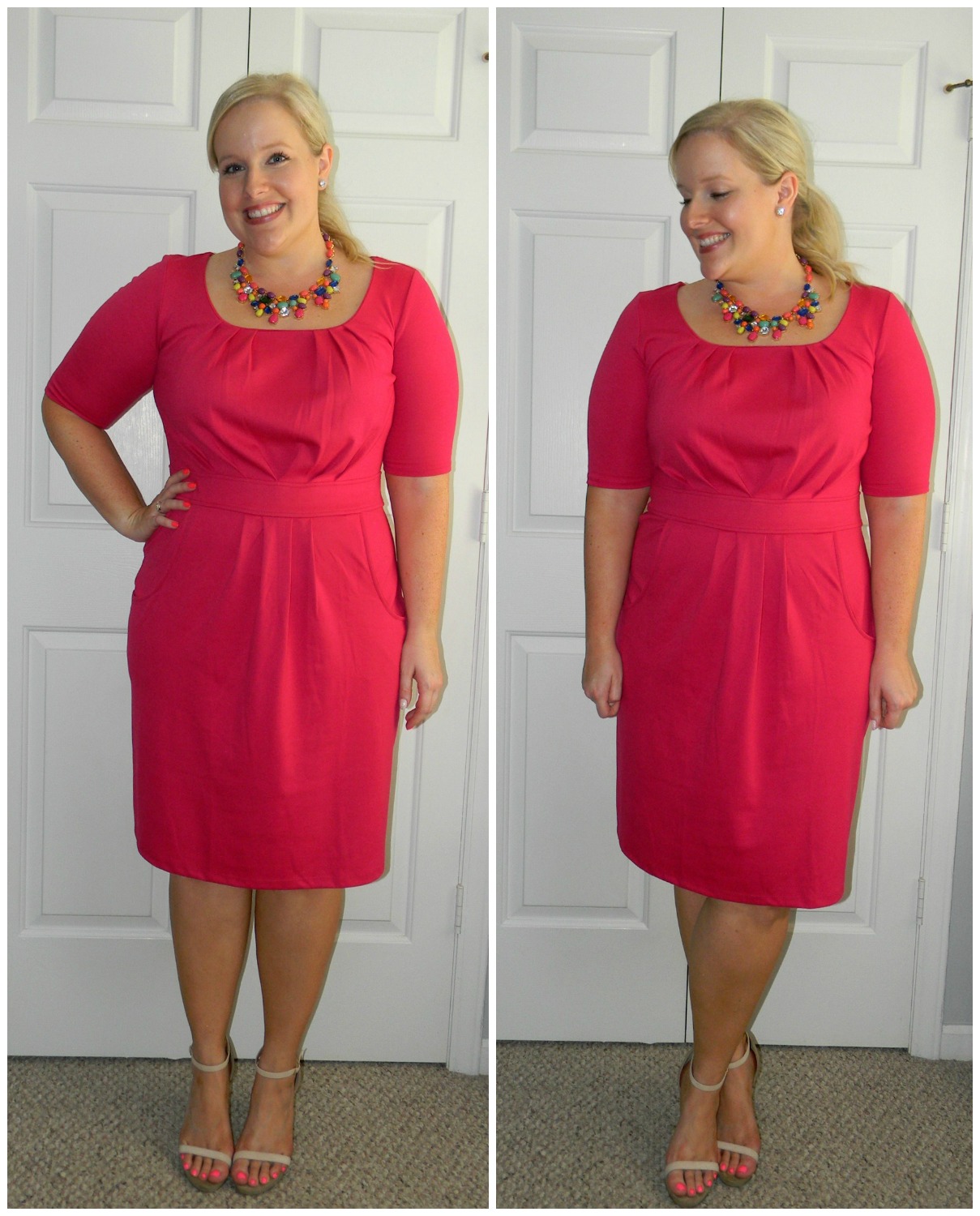 OOTD: Prom Pink ~ The Striped Flamingo